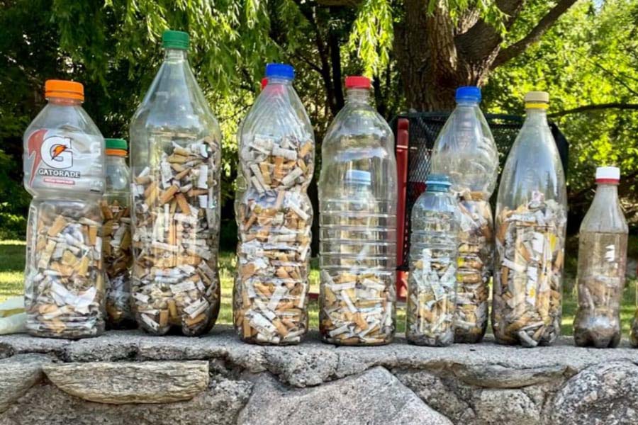 Más de 8.000 colillas recolectadas en Potrero de los Funes - Nox News